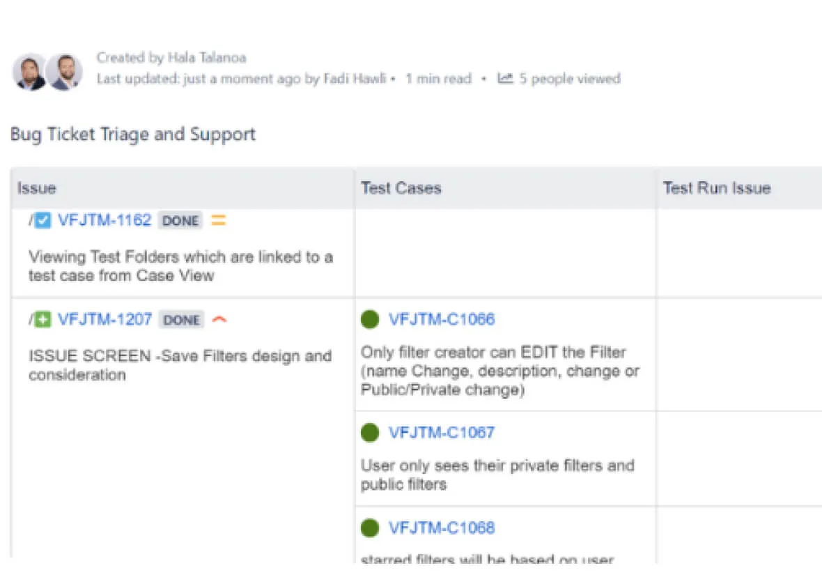 Test Management for Confluence | Vansah Test Management
